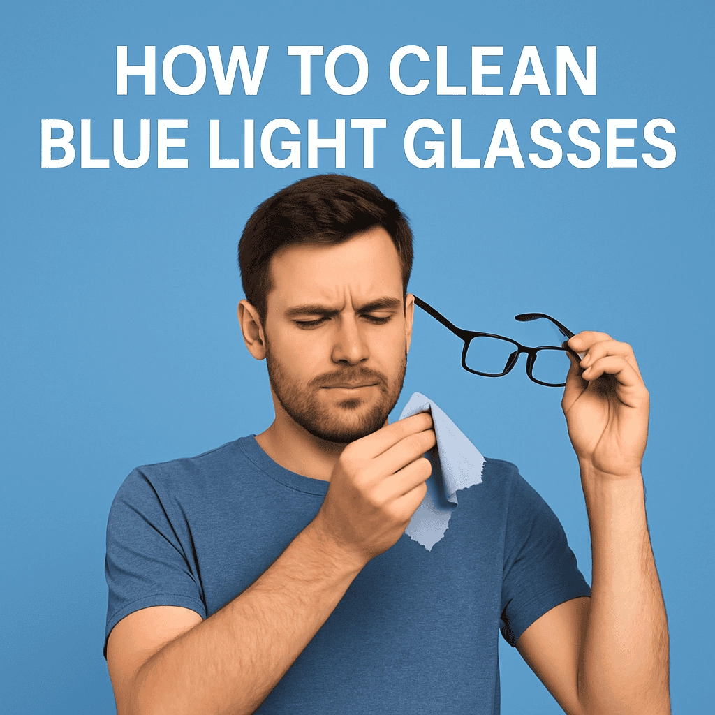 How to Properly Clean Your Blue Light Glasses - Professional Custom ...