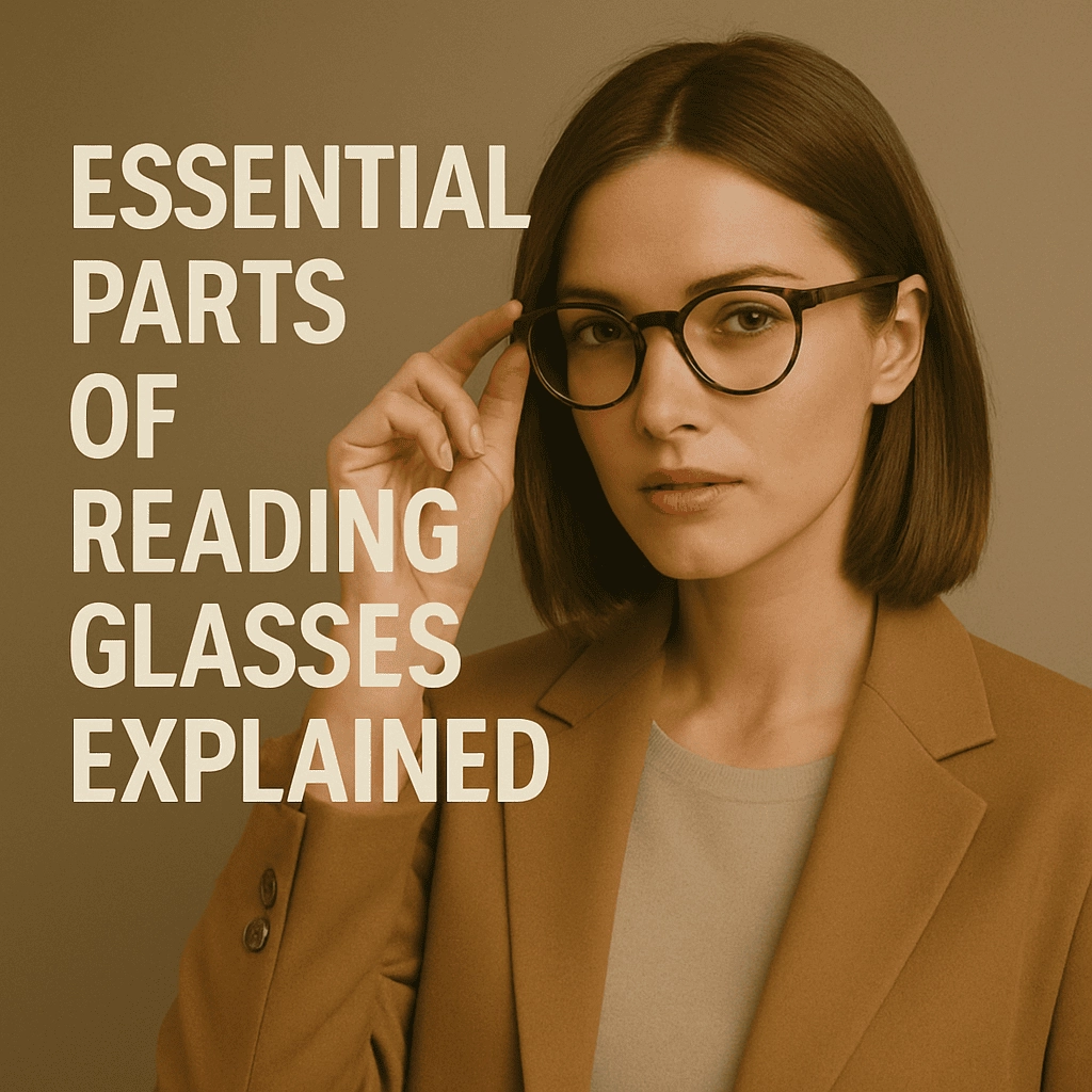 Essential Parts of Reading Glasses Explained - Professional Custom Eyewear Manufacturer in China