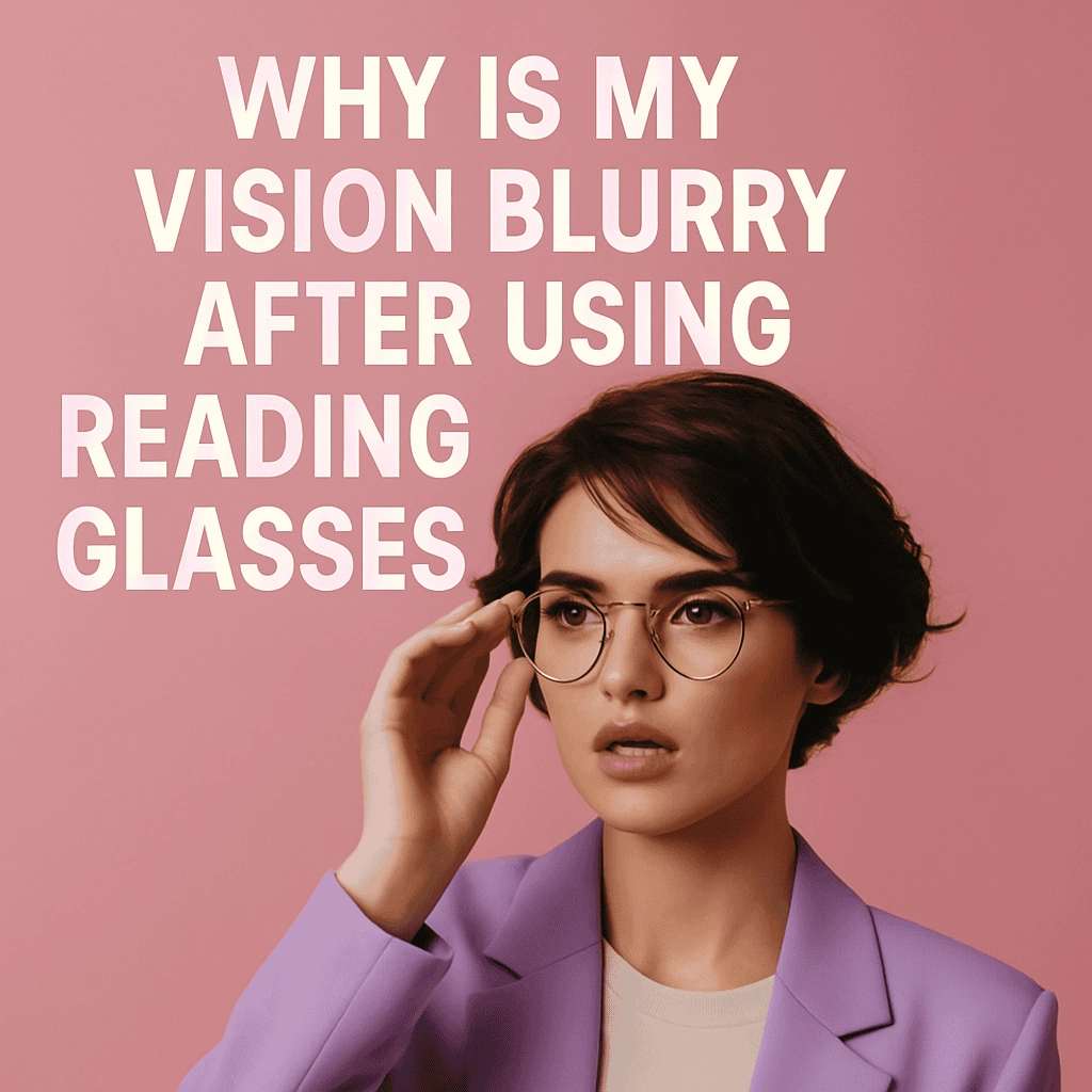Why Is My Vision Blurry After Using Reading Glasses? - Professional Custom Eyewear Manufacturer ...